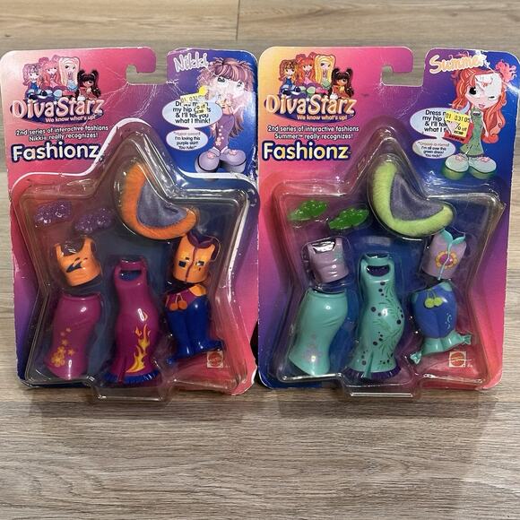 Mattel | Toys | Diva Starz Fashionz Summer Nikki 20 Y2k Dress Up ...